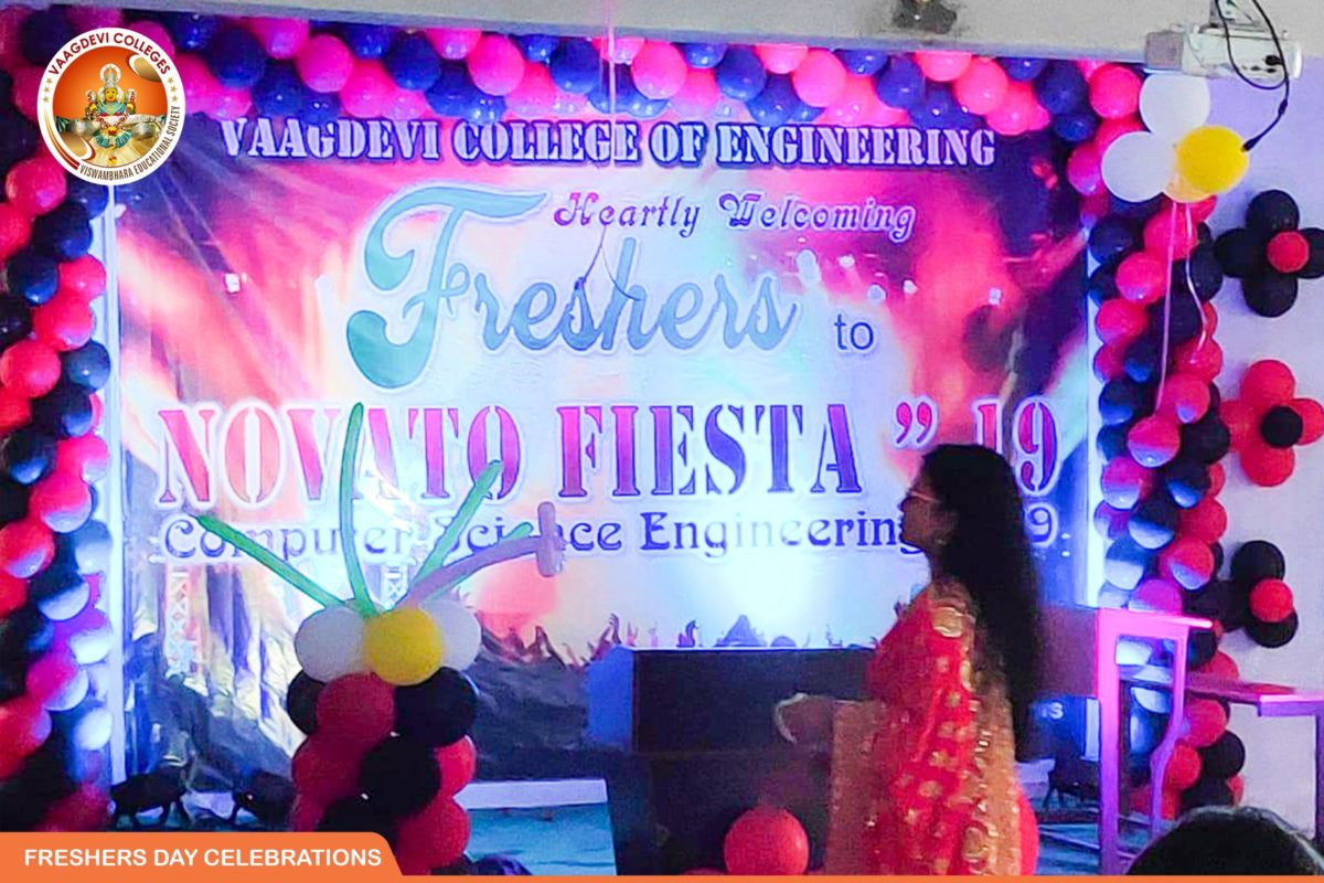Freshers Day Celebrations | Vaagdevi Engineering College