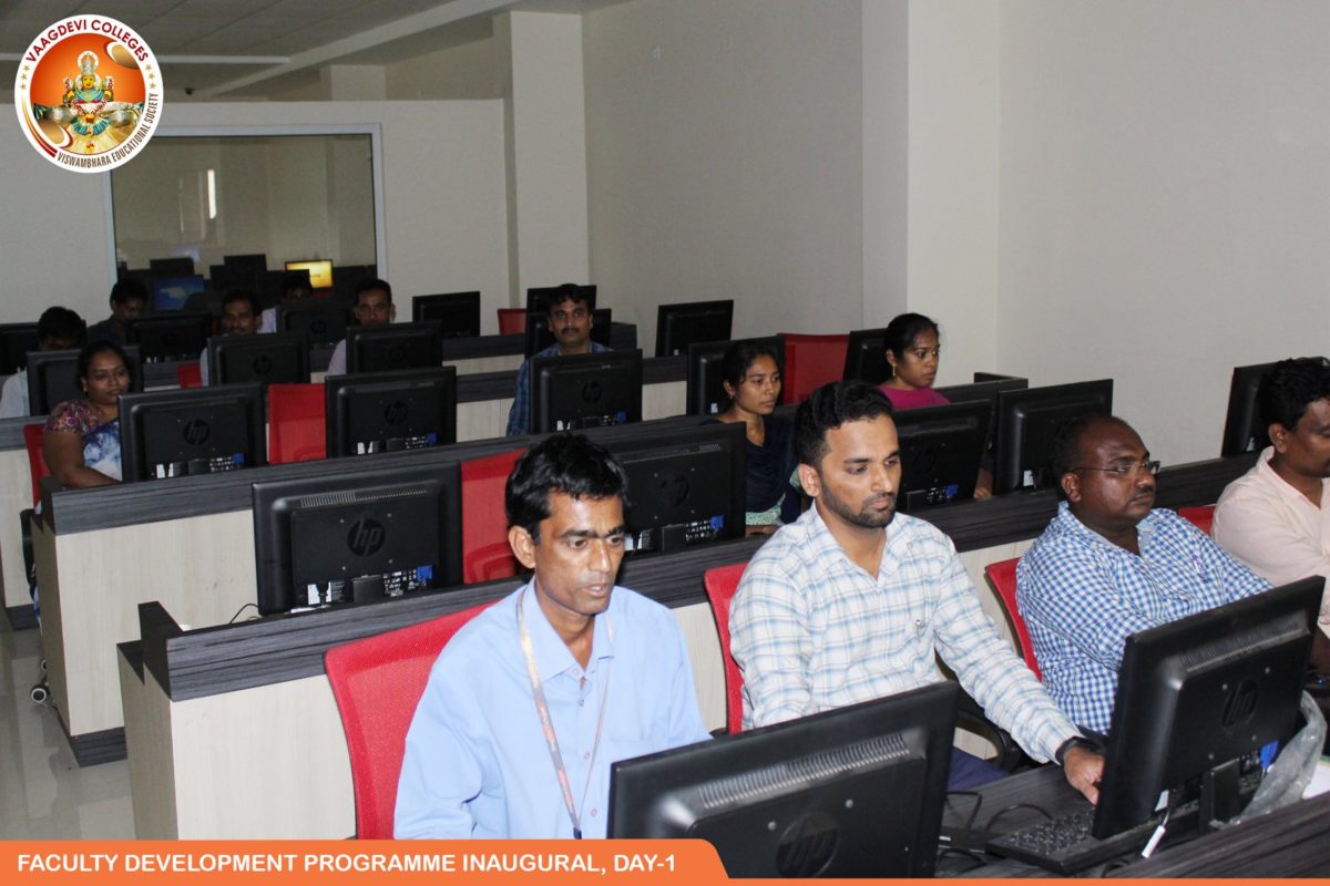 Faculty Development Programme Day - 1 | Vaagdevi Engineering College
