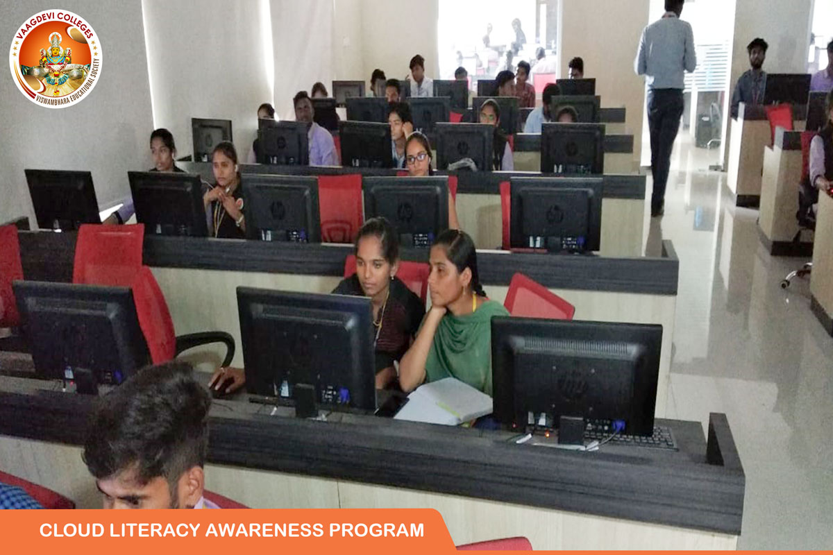 CLOUD LITERACY AWARENESS PROGRAM | Vaagdevi Engineering College