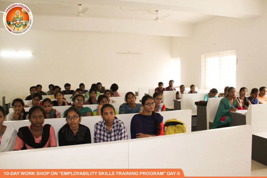 10 DAYS WORKSHOP ON “EMPLOYABILITY SKILLS TRAINING PROGRAM” DAY-5 ...