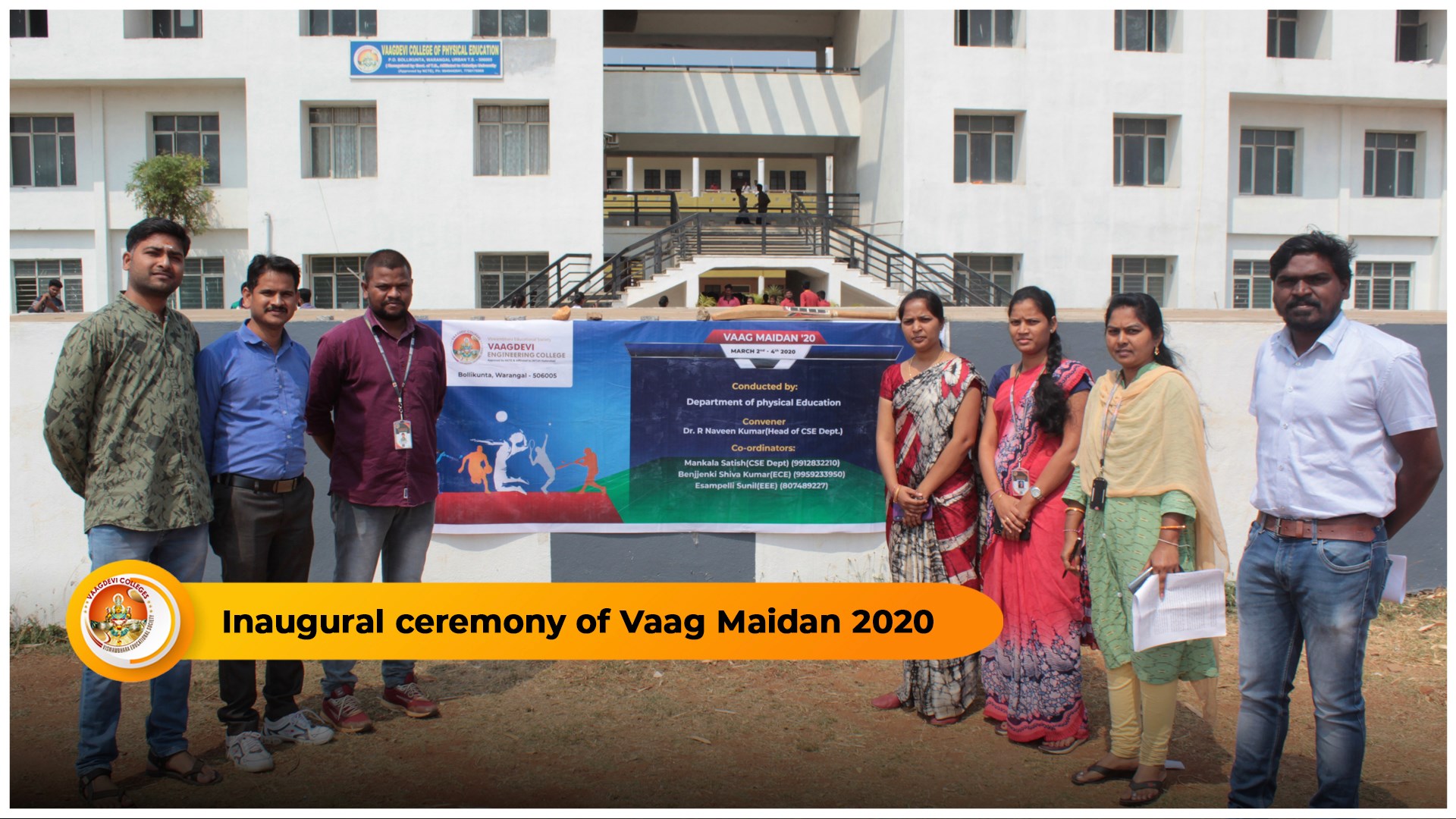 INAUGURAL CEREMONY OF VAAG MAIDAN 2020 | Vaagdevi Engineering College