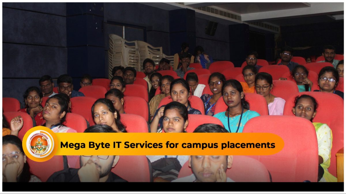 MEGA BYTE IT SERVICES FOR CAMPUS PLACEMENTS | Vaagdevi Engineering College