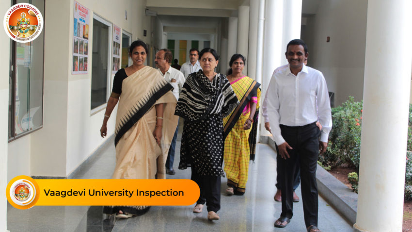 VAAGDEVI UNIVERSITY INSPECTION | Vaagdevi Engineering College